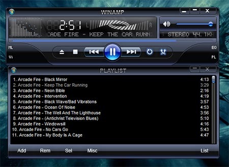 FILEnetworks Blog: Winamp 5.531 Build 1938 Pro Final + 8 Plugins + 5 Skins